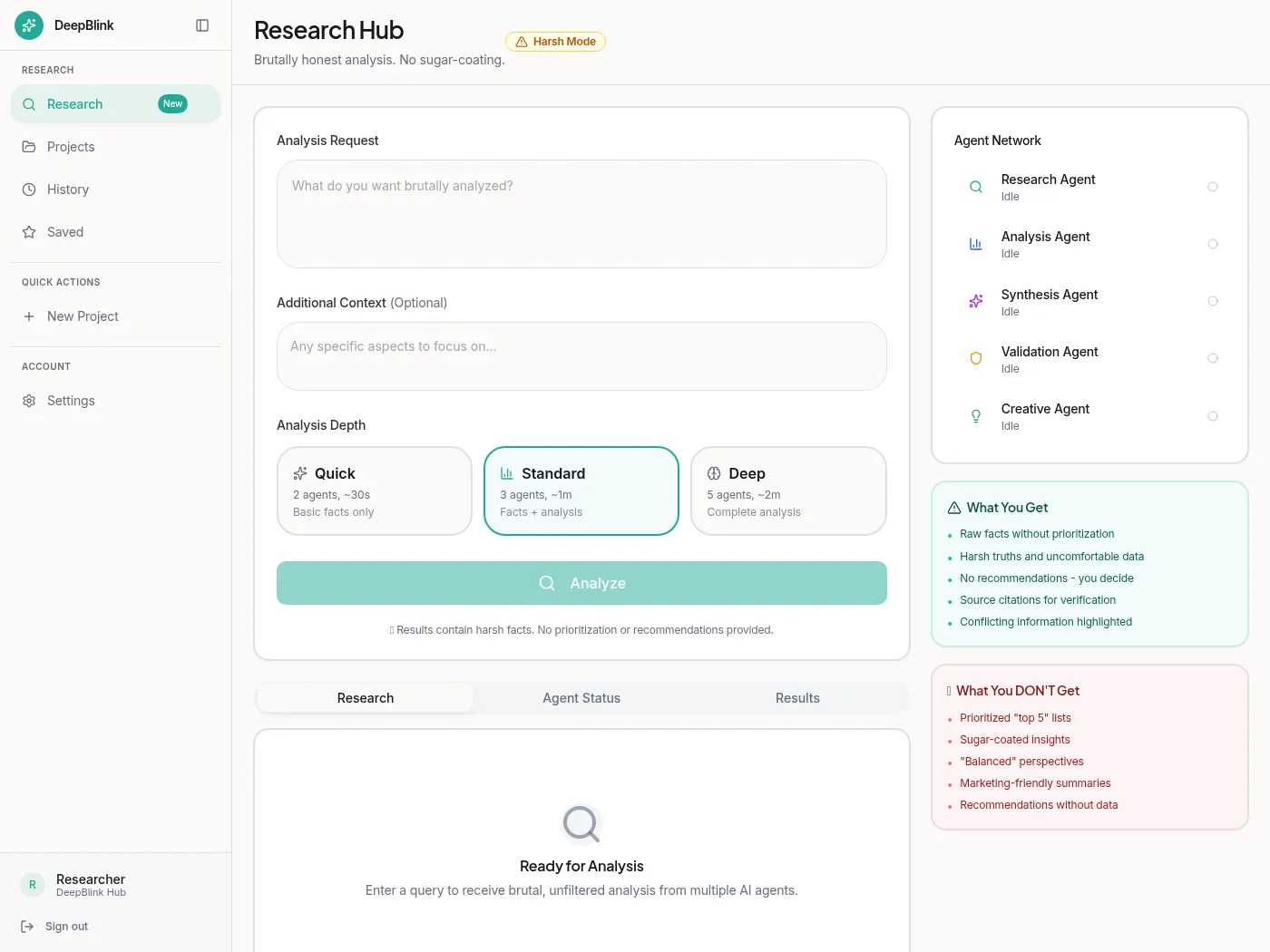 DeepBlink Research Hub