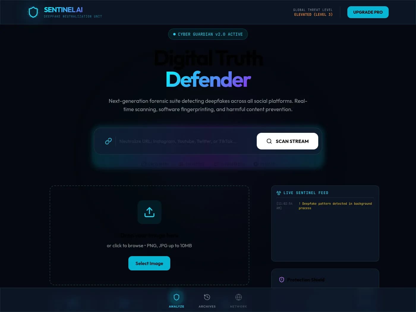 Deepfake Analyzer Pro
