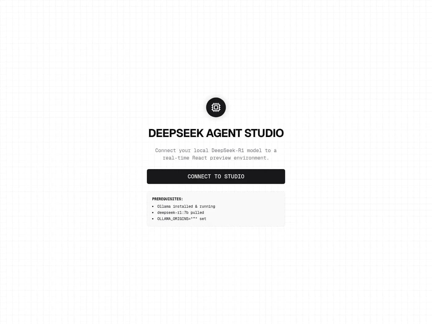 DeepSeek Agent Studio