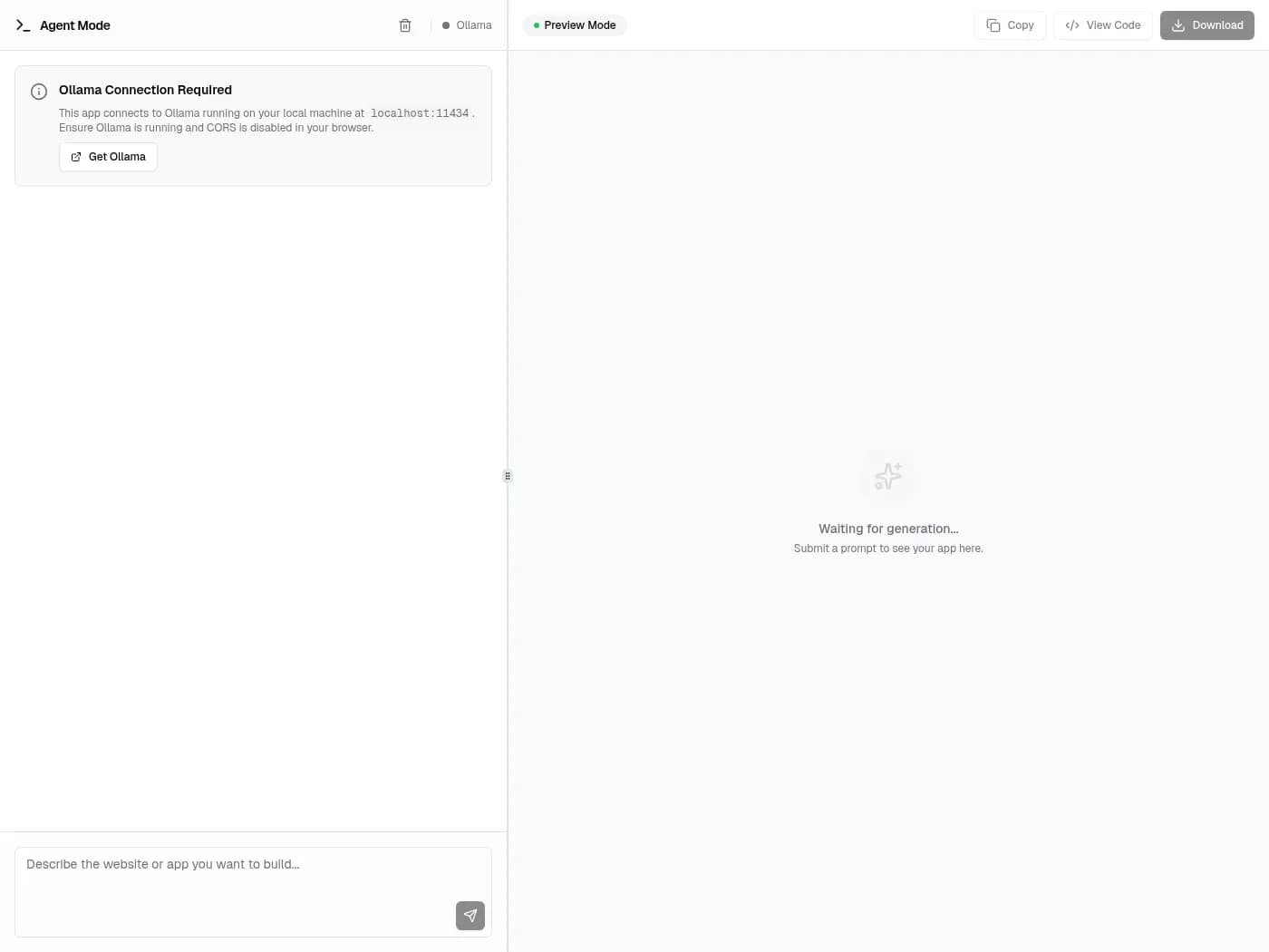 DeepSeek App Builder