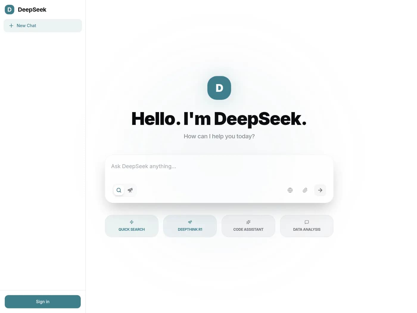 DeepSeek Clone