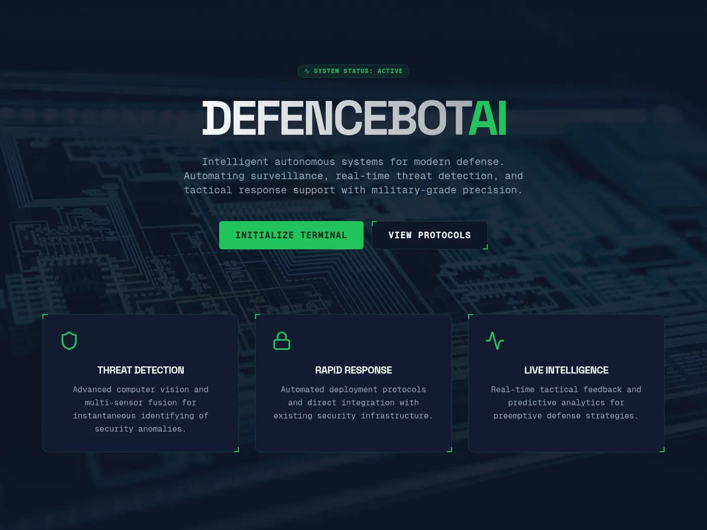 DefenceBot AI