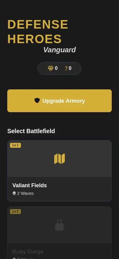 Defense Heroes Mobile