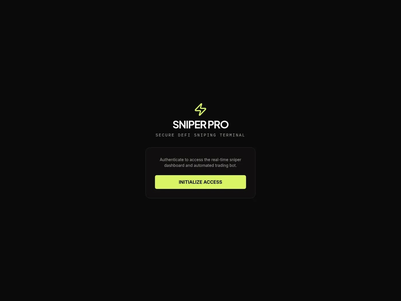 DeFi Sniper Pro