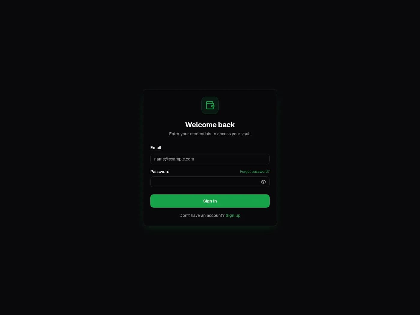 DeFi Crypto Wallet