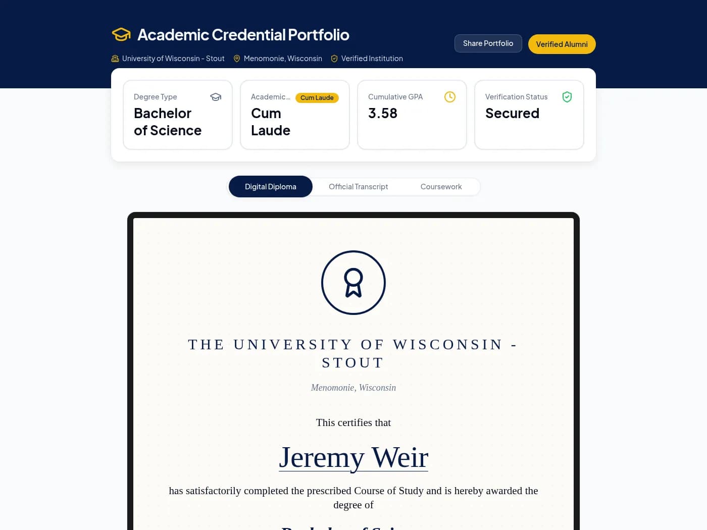 Business Degree Builder