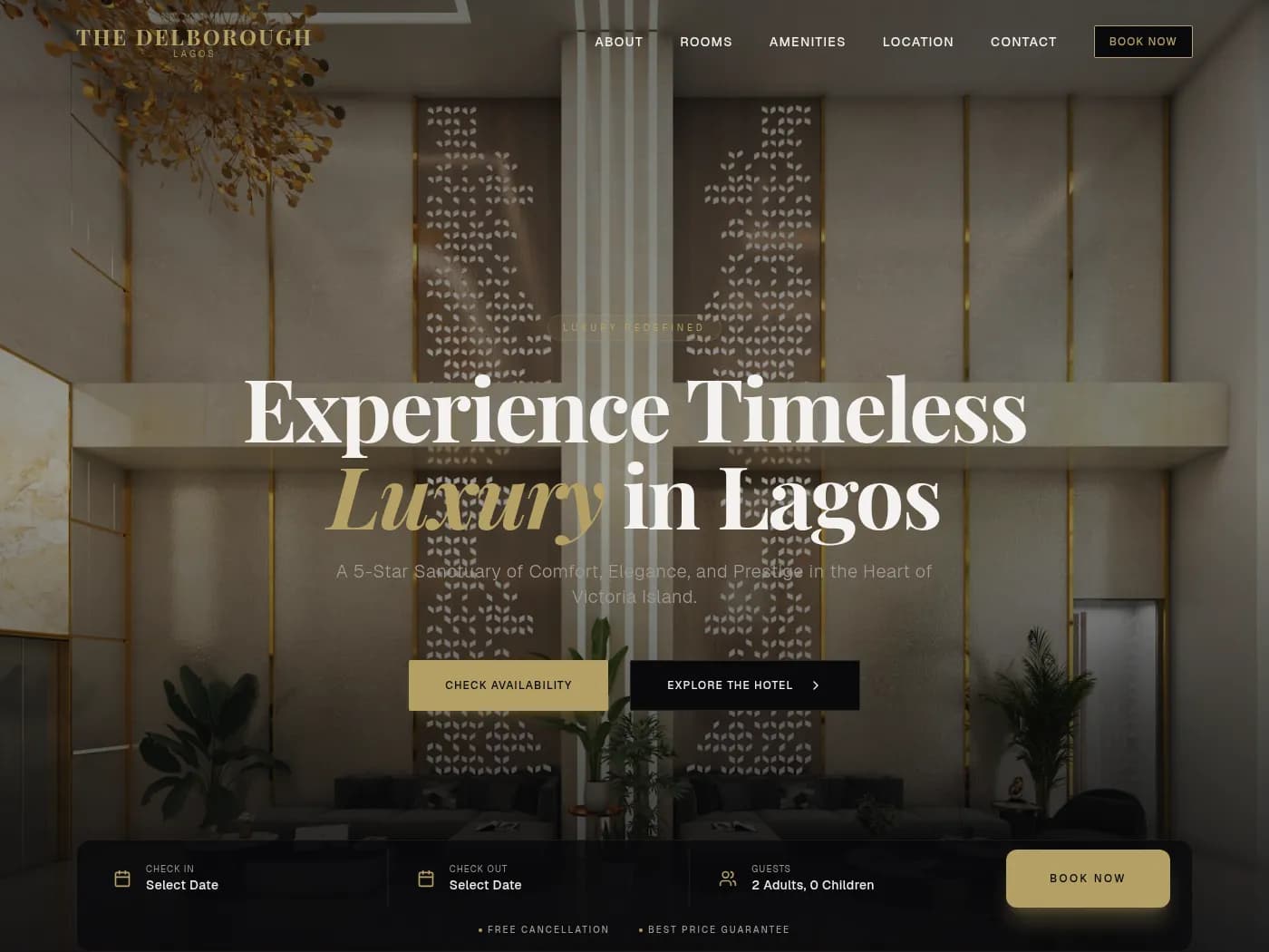Delborough Lagos Luxury Site