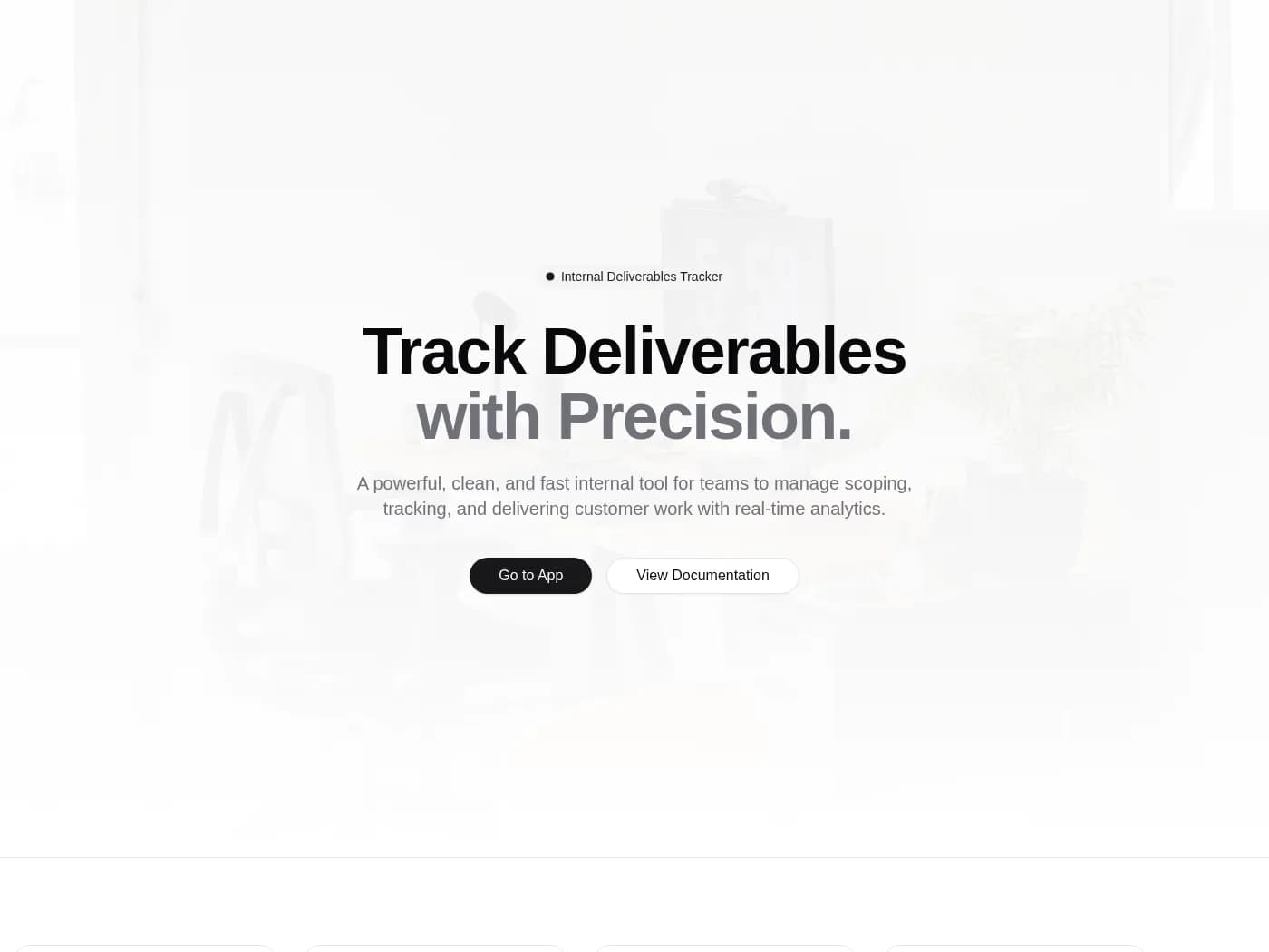 Deliverables Tracker Pro