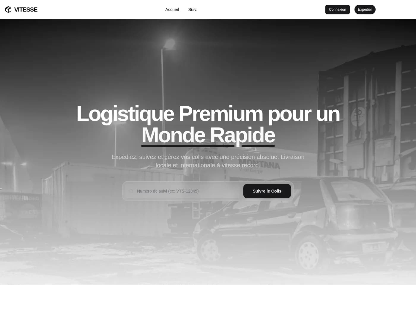 Livraison Agency Site