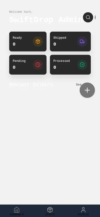 SwiftDrop Delivery App