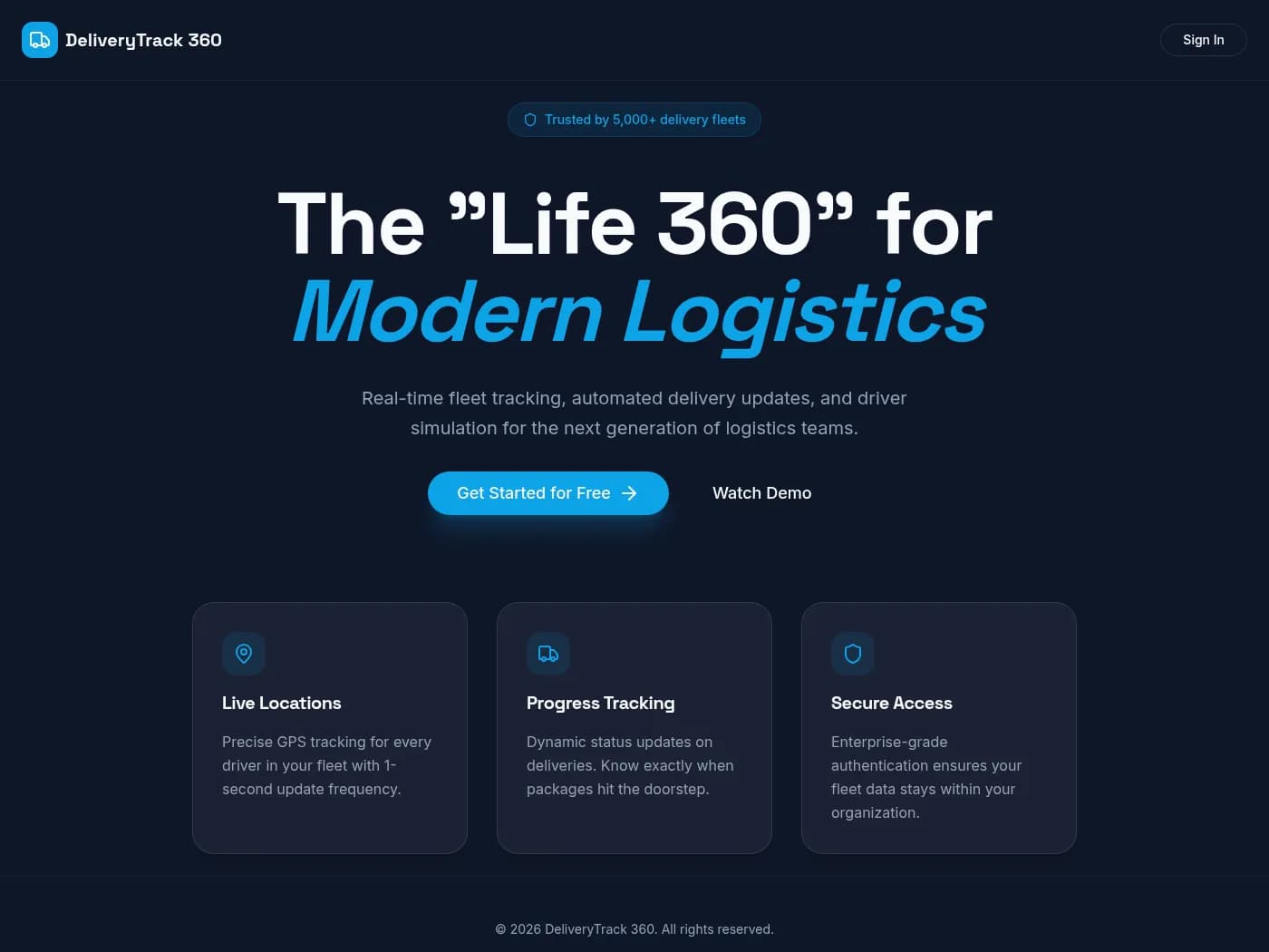 DeliveryTrack 360