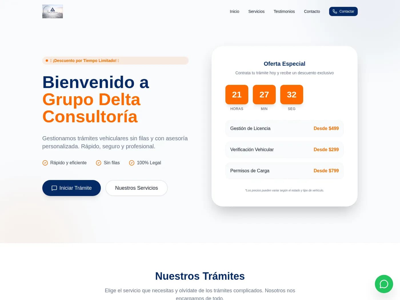 Grupo Delta Shop Clone
