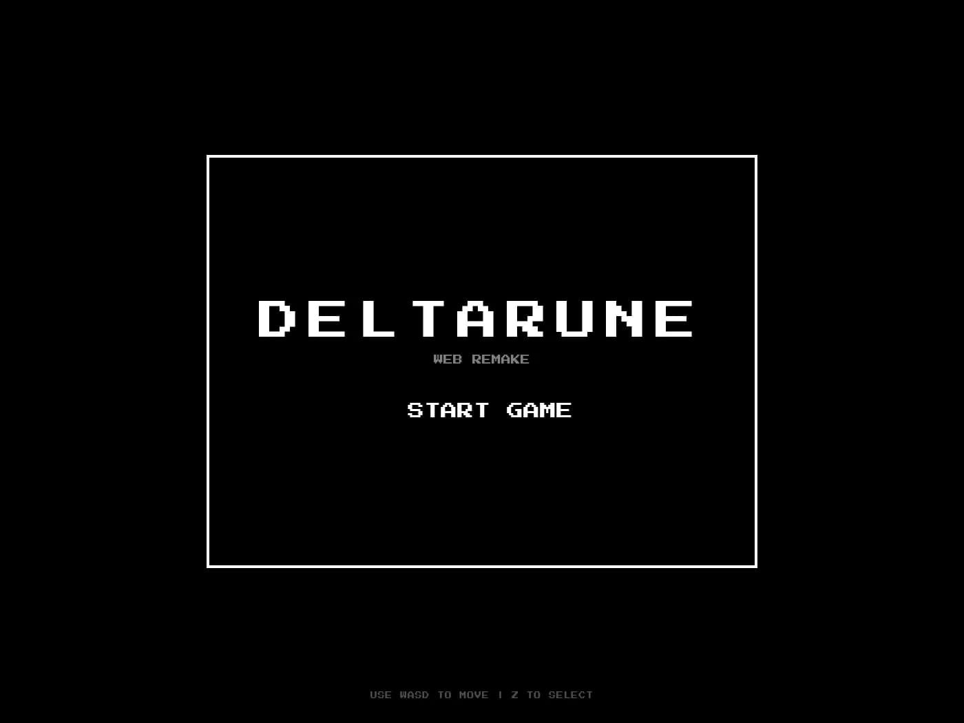 Deltarune Web Remake