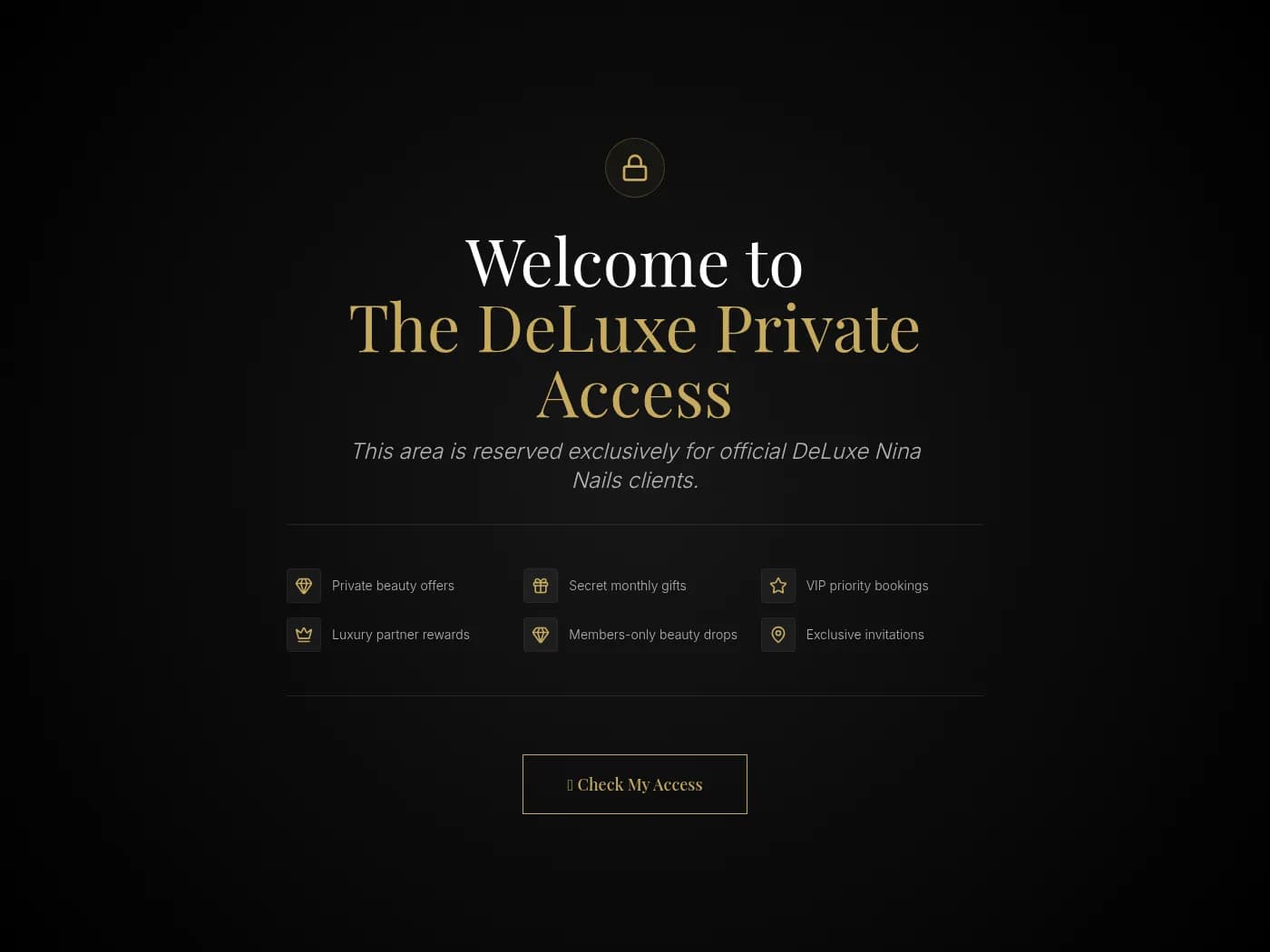 DeLuxe Private Access
