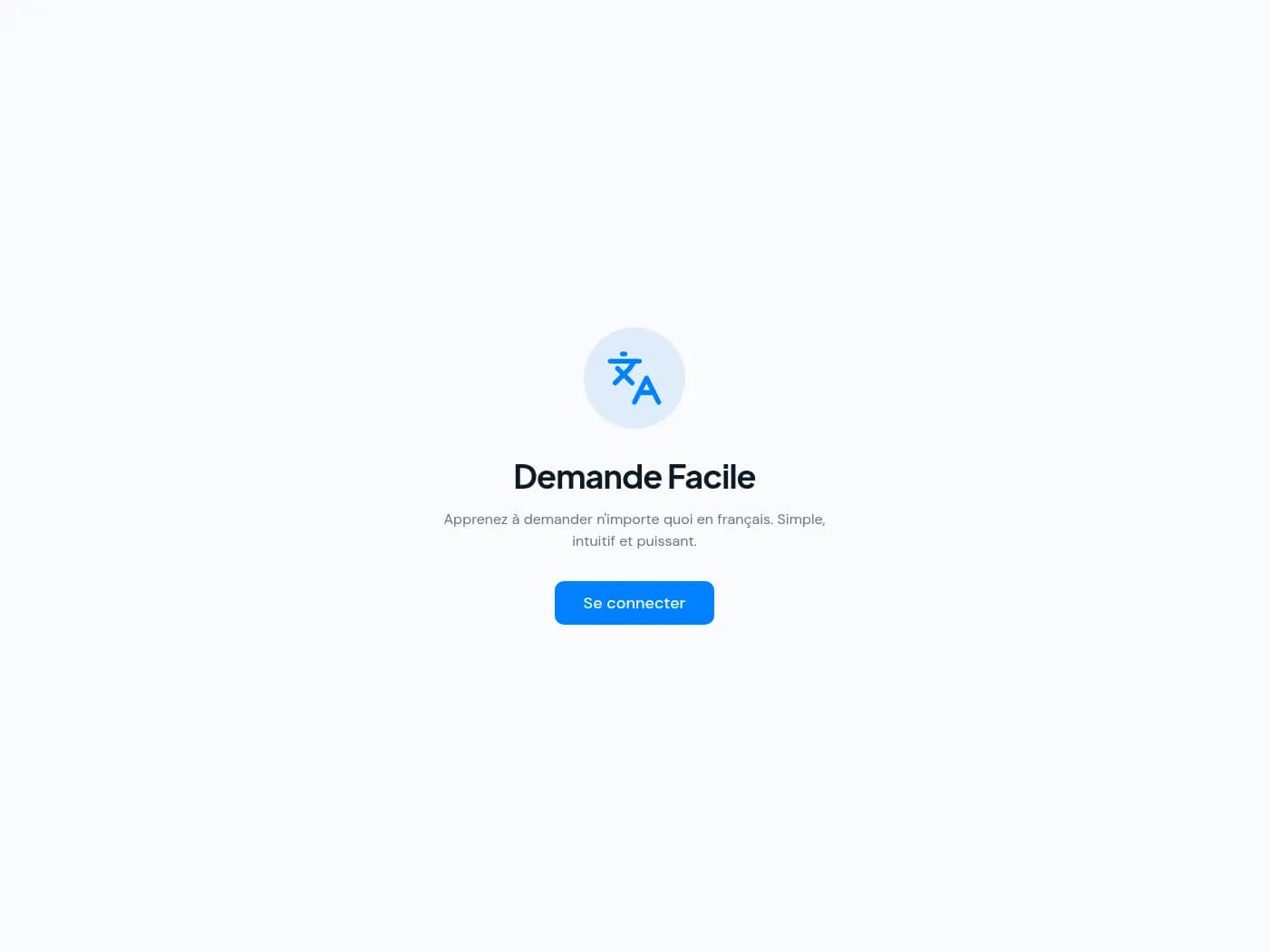 Demande Facile