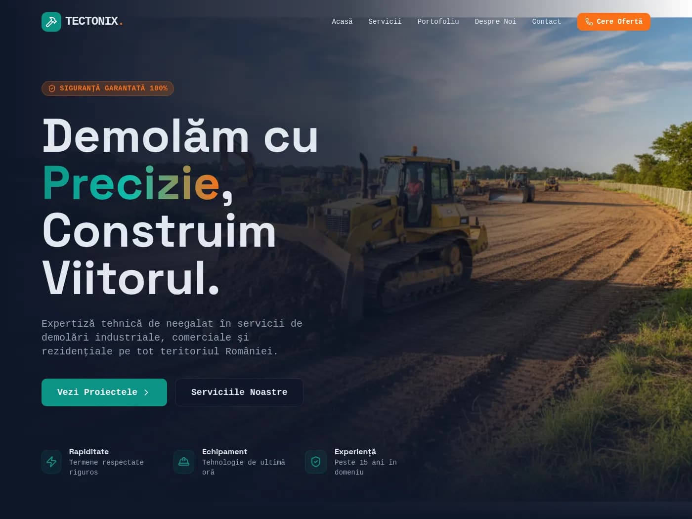 Demolition Showcase Site