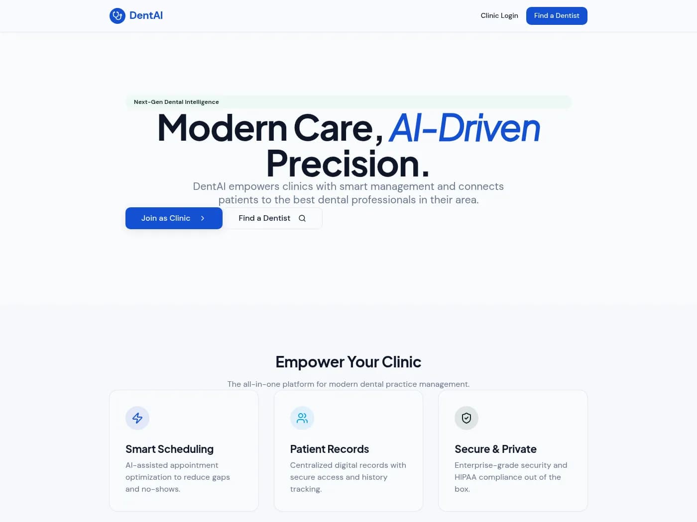 DentAI Universal Platform