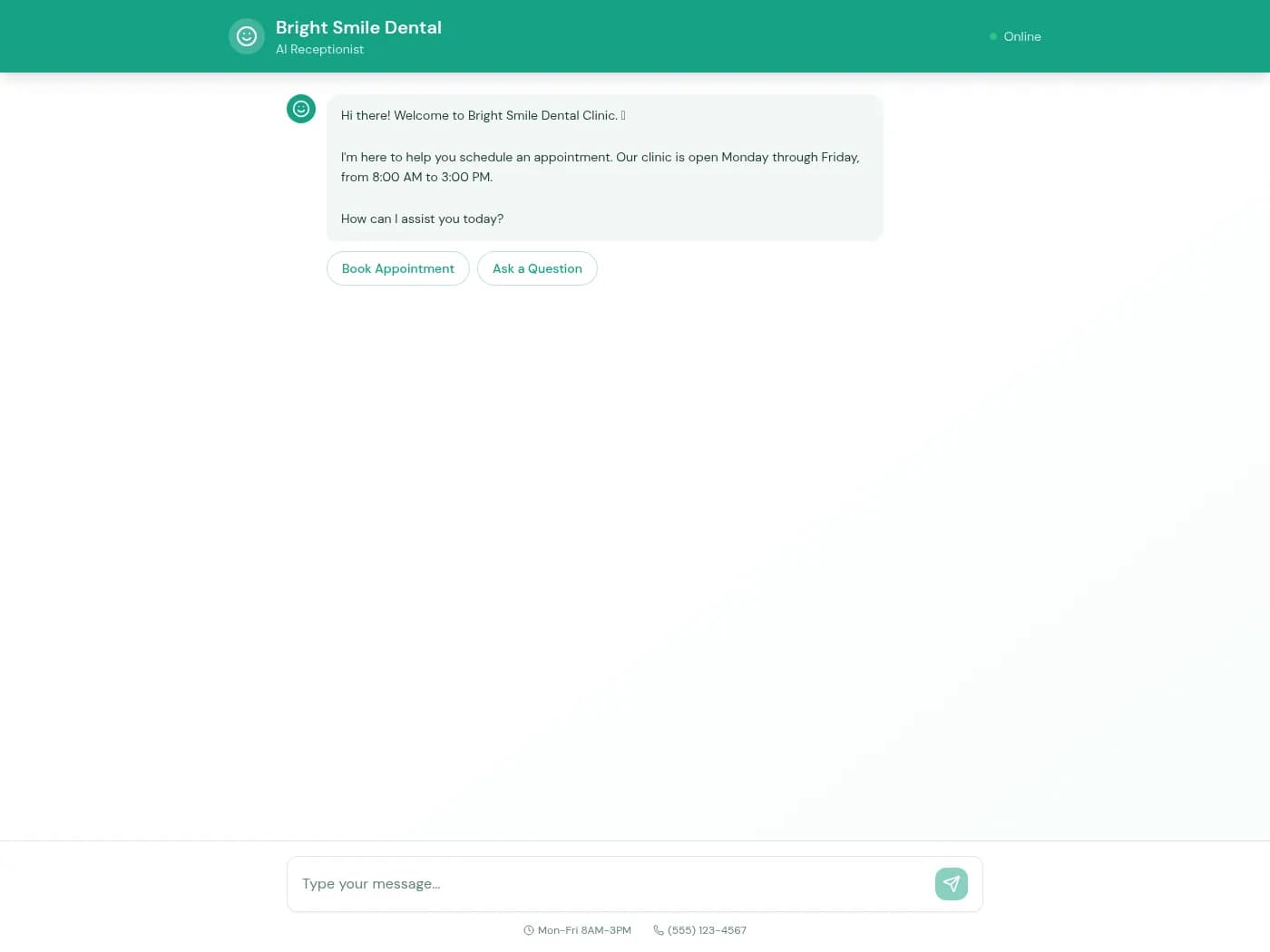 Dental AI Receptionist