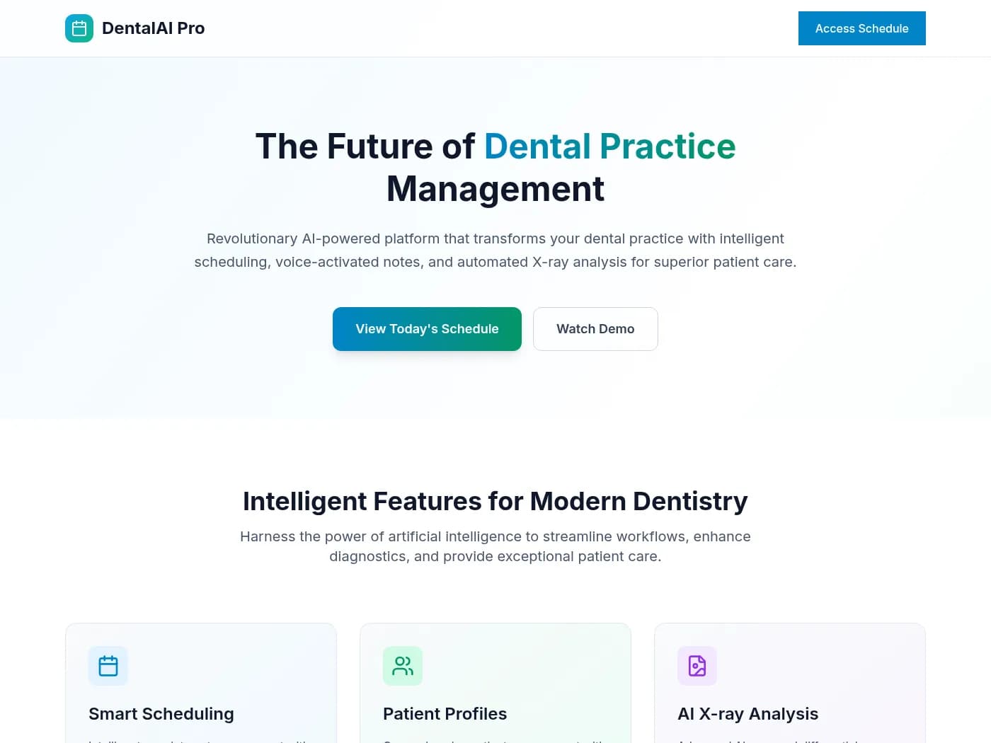 Dental AI Scheduler & Patient Companion