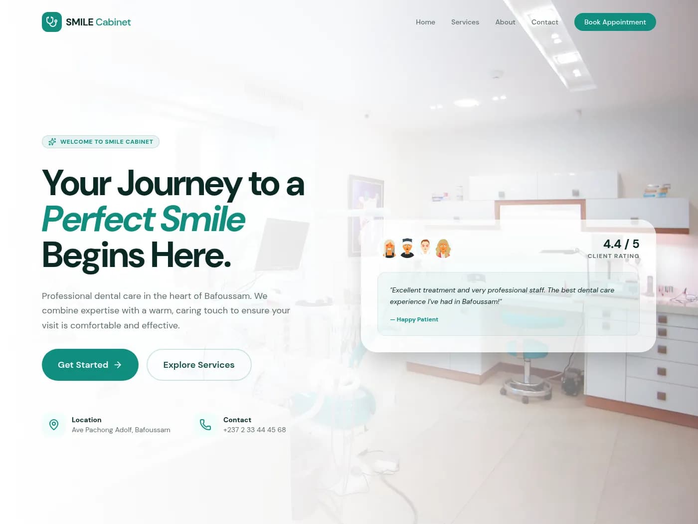 BrightSmile Dental Site
