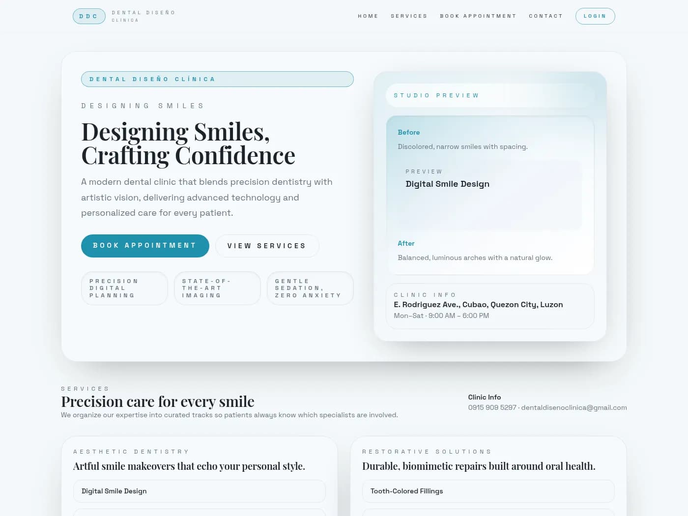 Dental Diseño Web Suite