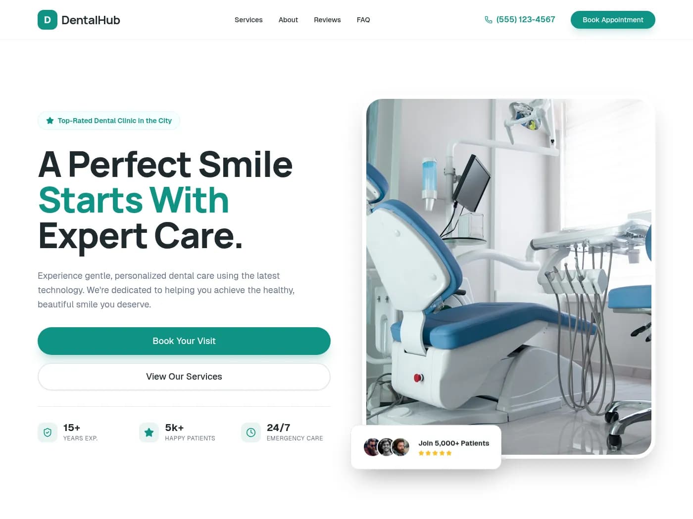 Dental Landing Hub
