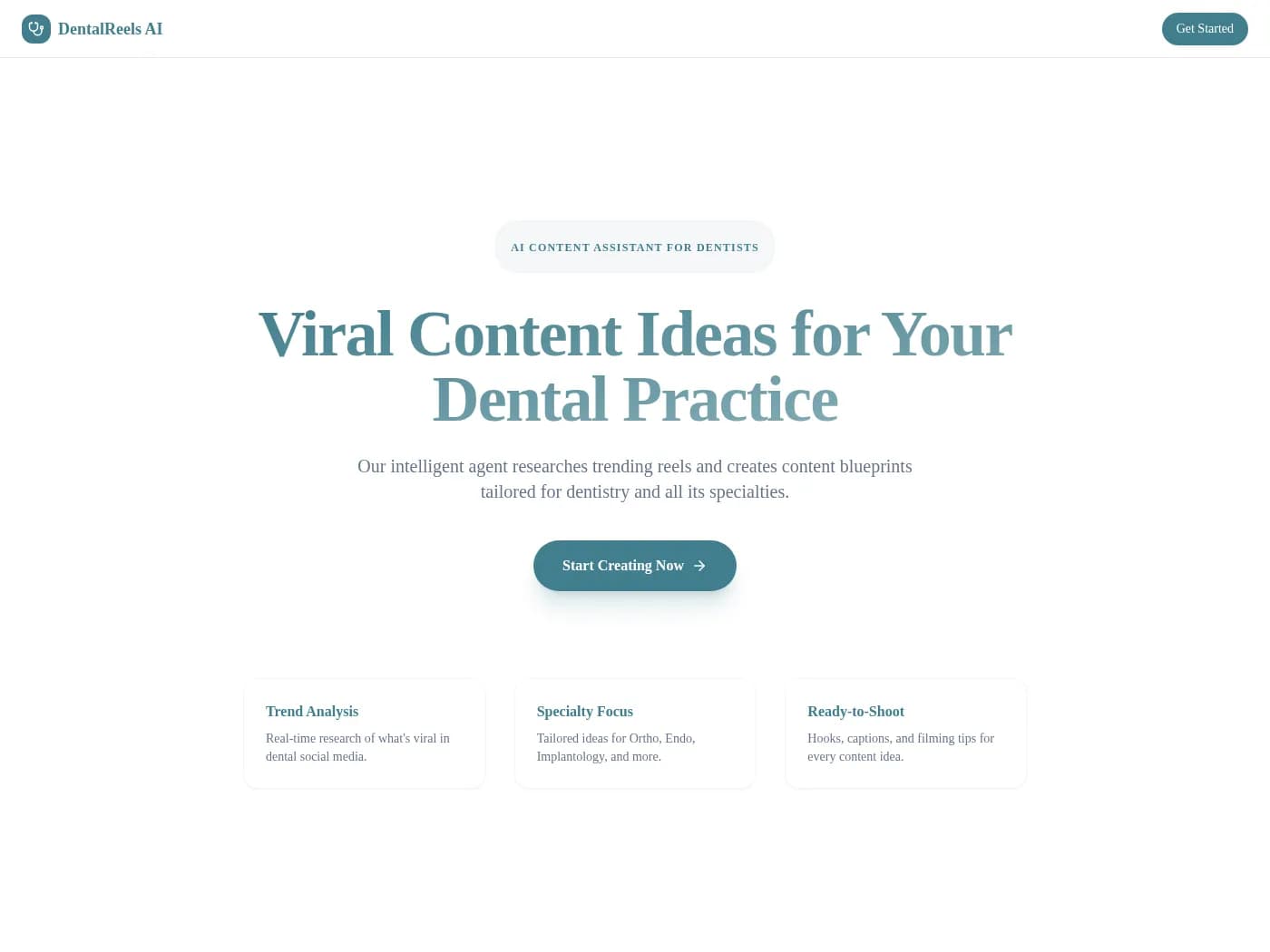 Dental Reels Agent