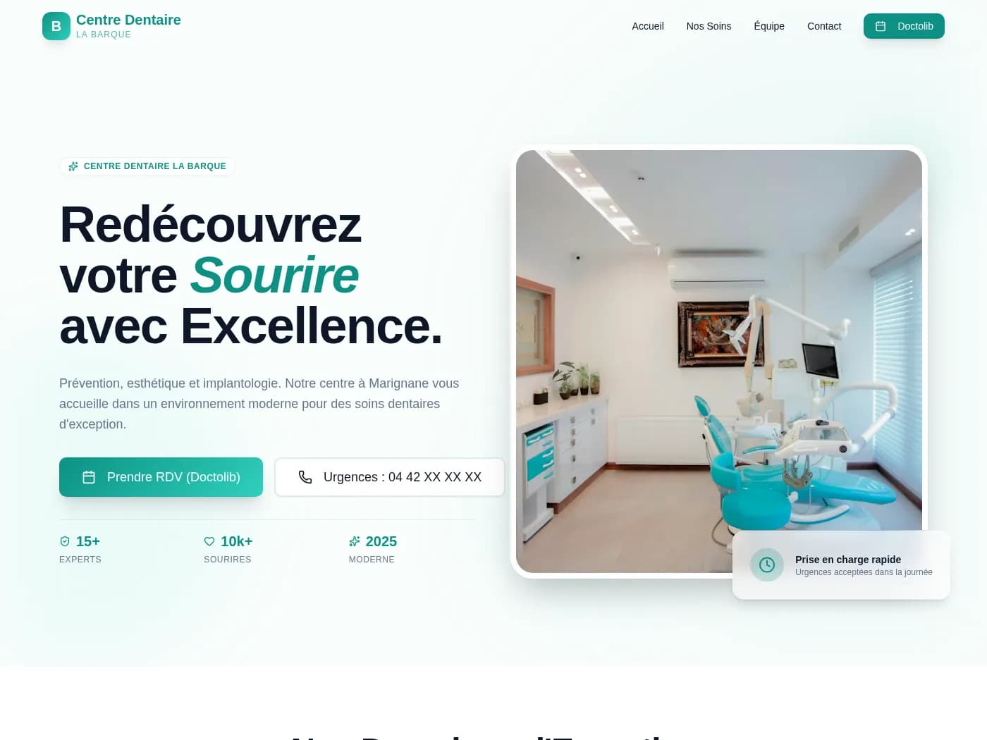 La Barque Dental Redesign