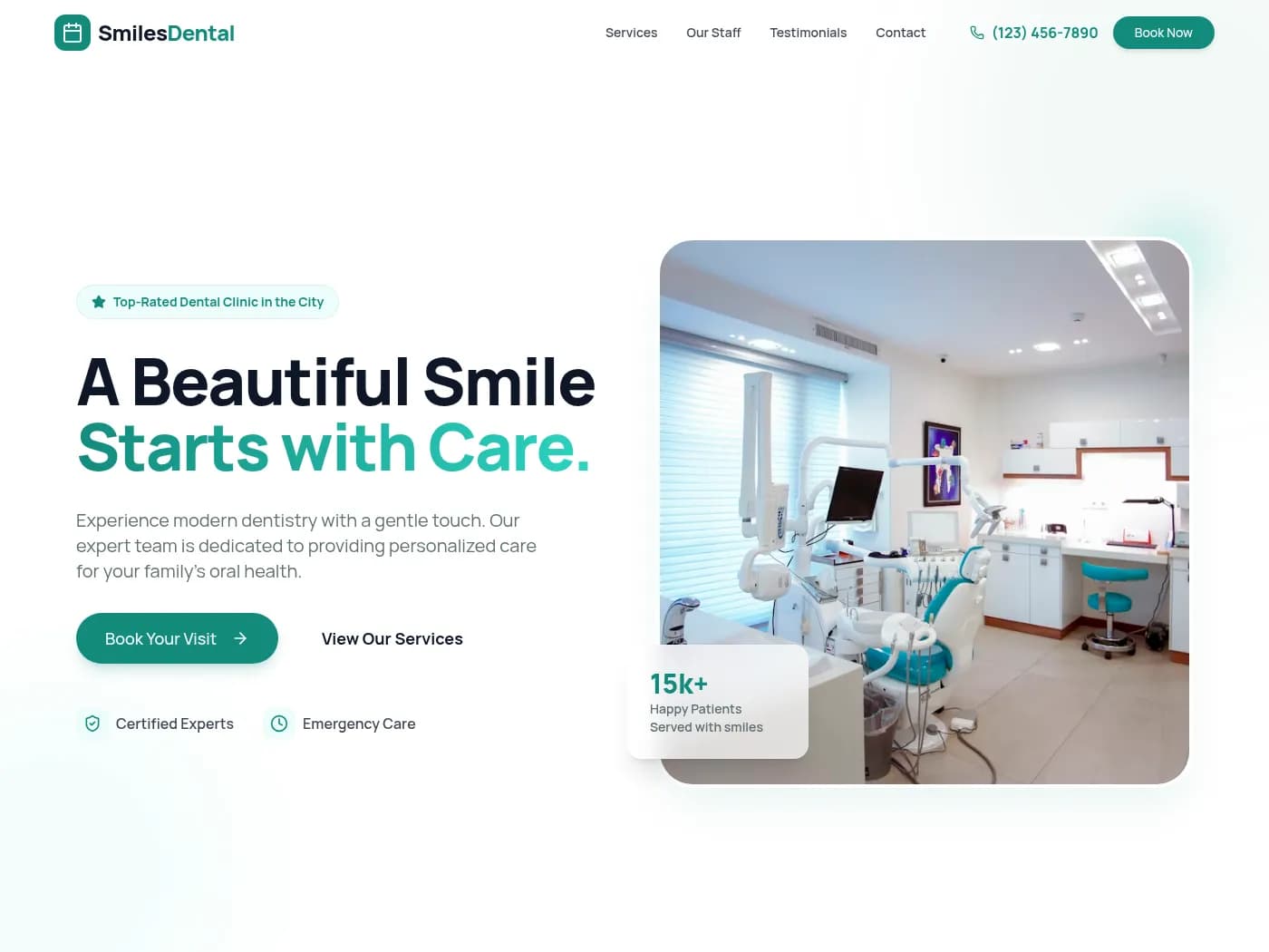 Smiles Dental Website