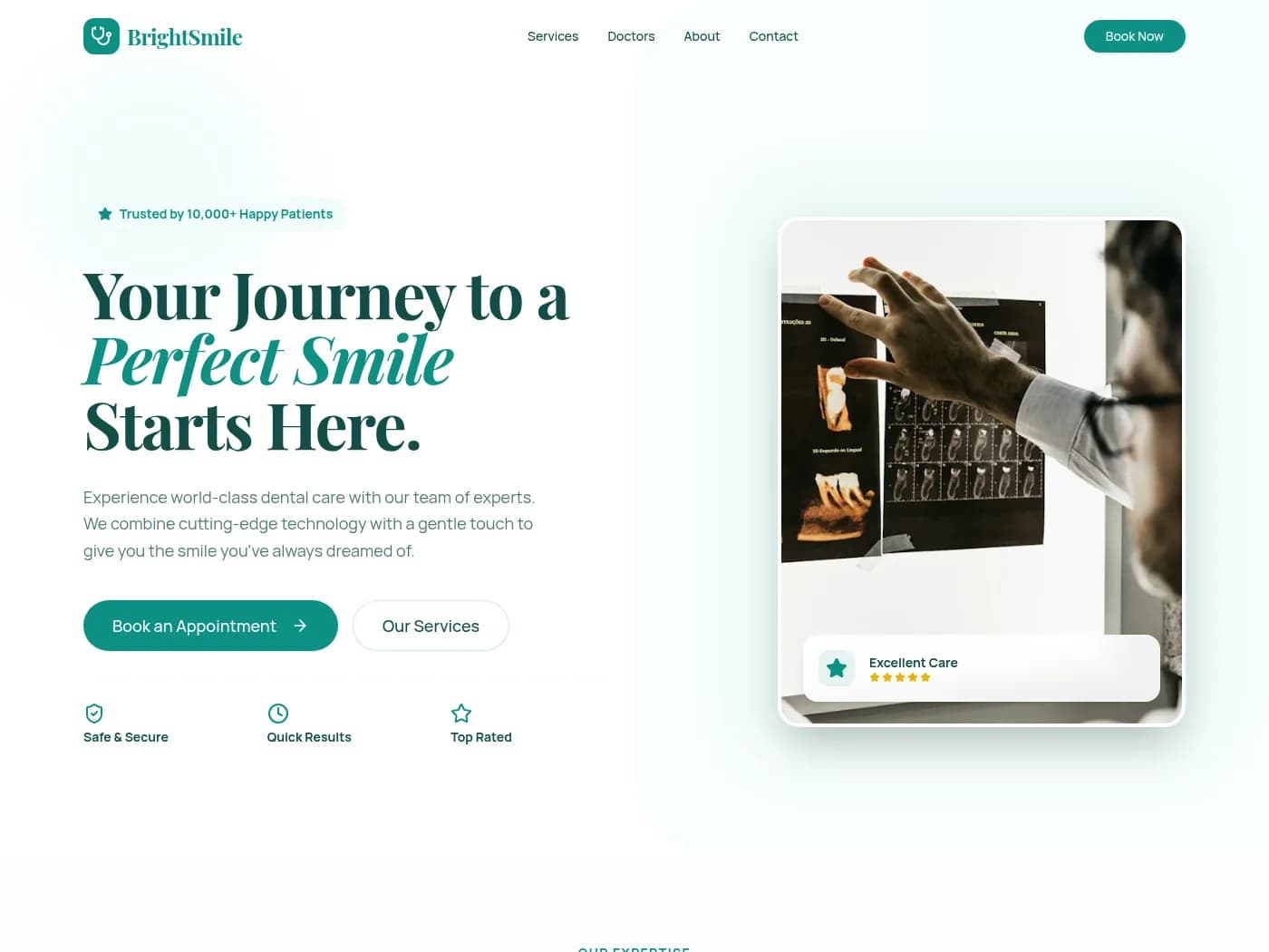 BrightSmile Dental Site