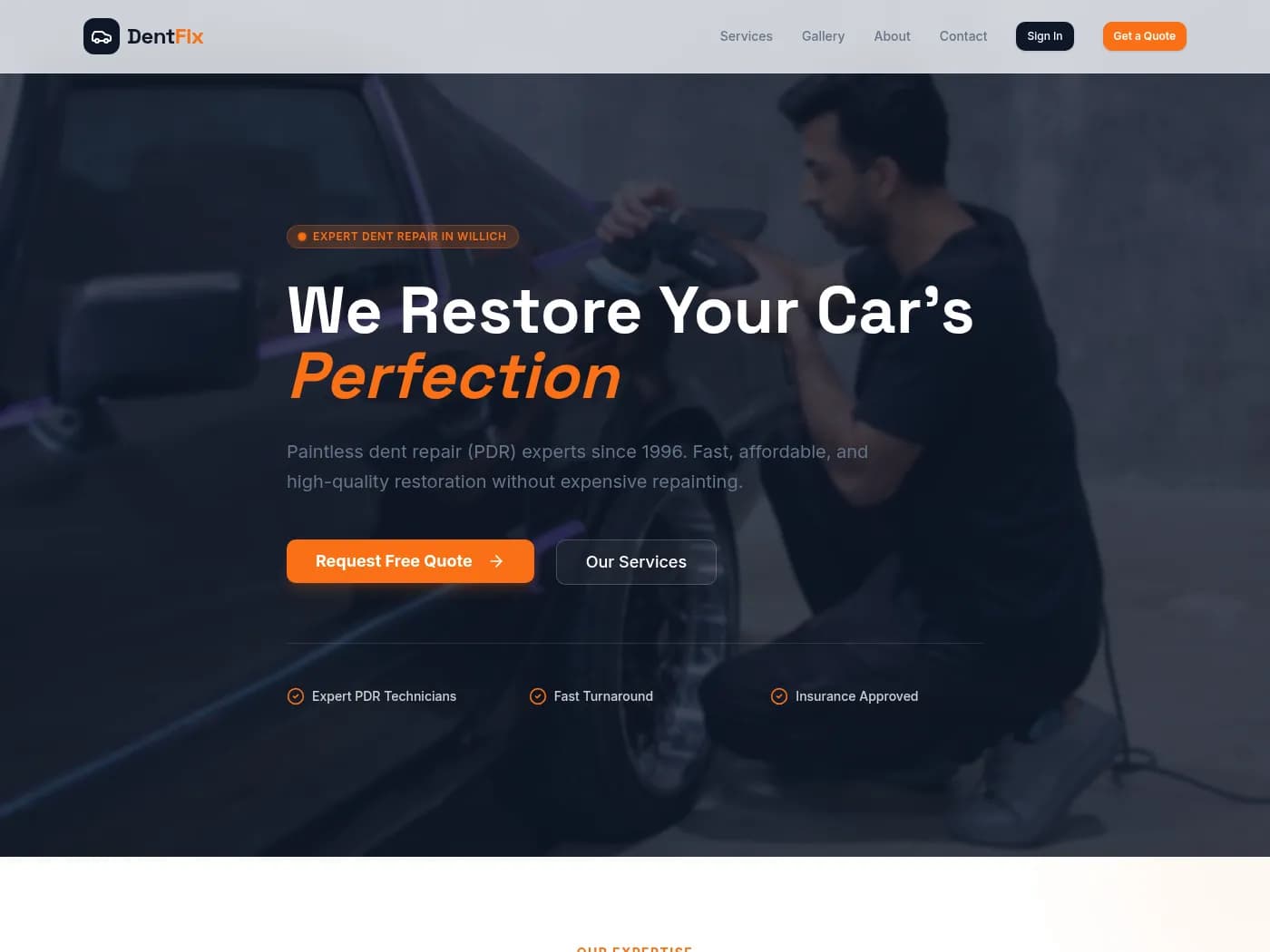 DentFix Web Portal
