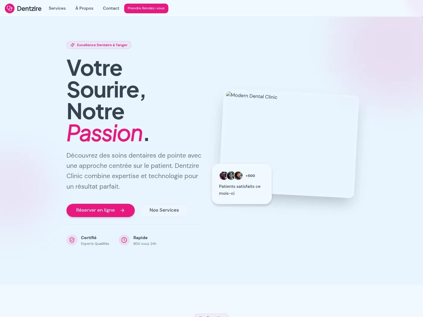 Dentzire Clinic Portal