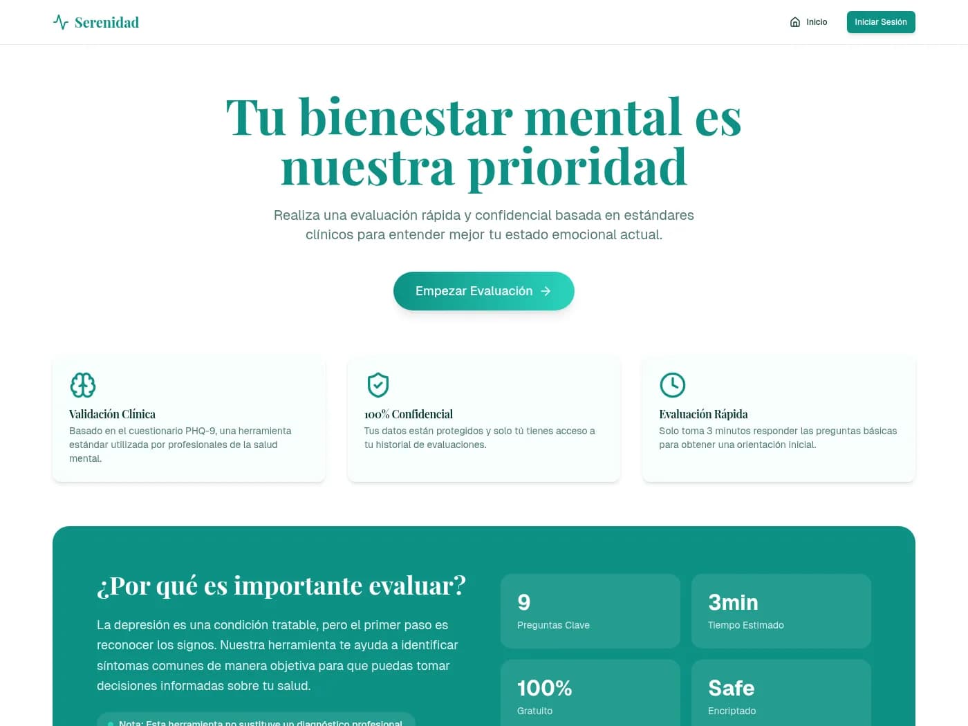 Depresión Check App