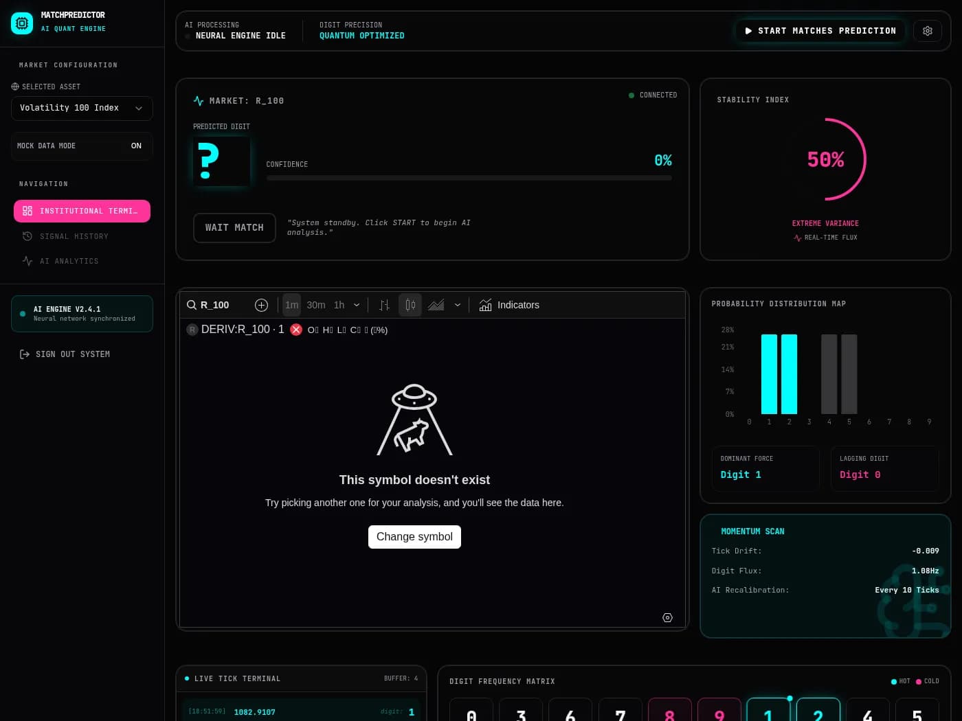 Deriv AI MatchPredictor