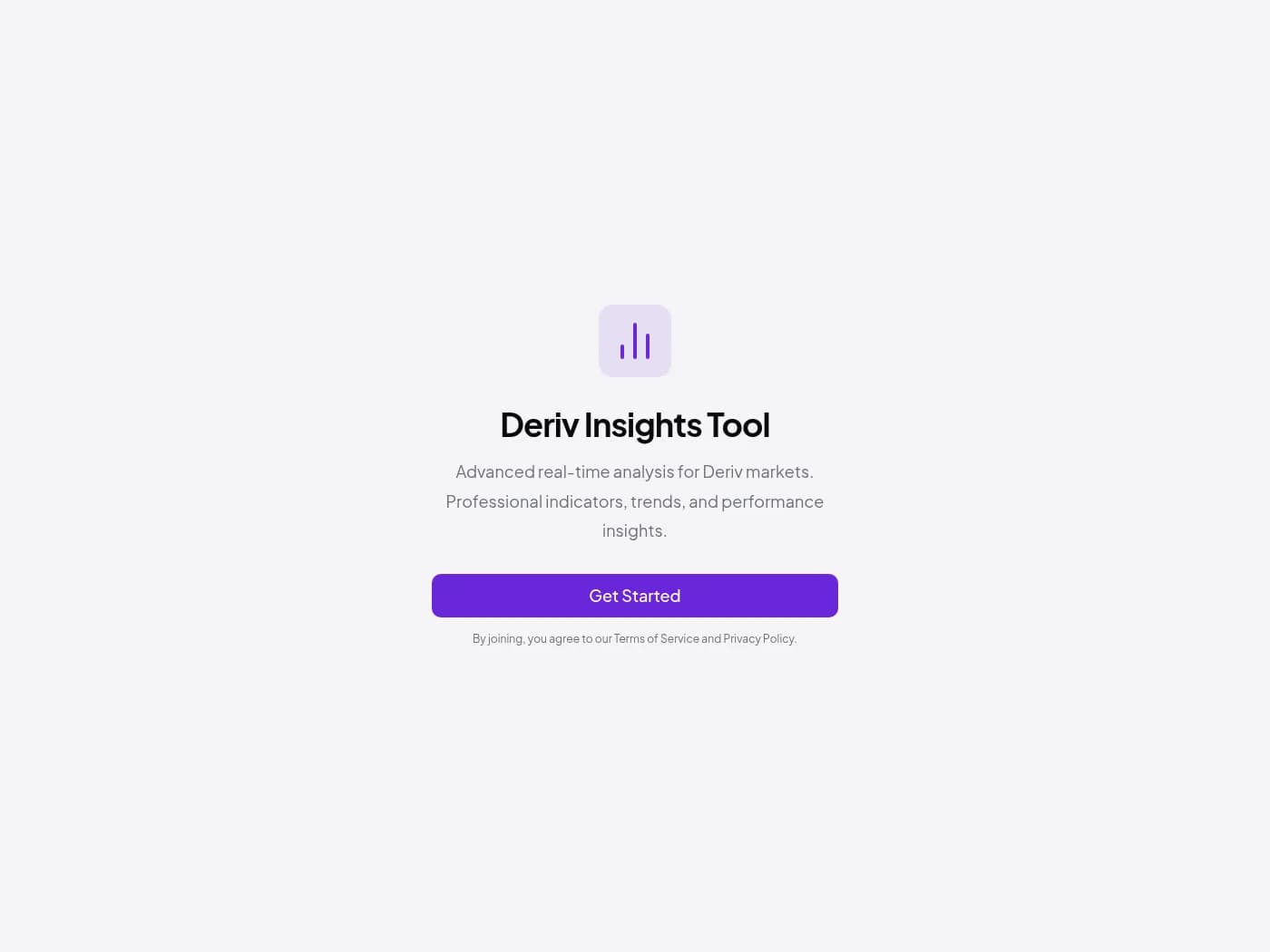 Deriv Insights Tool
