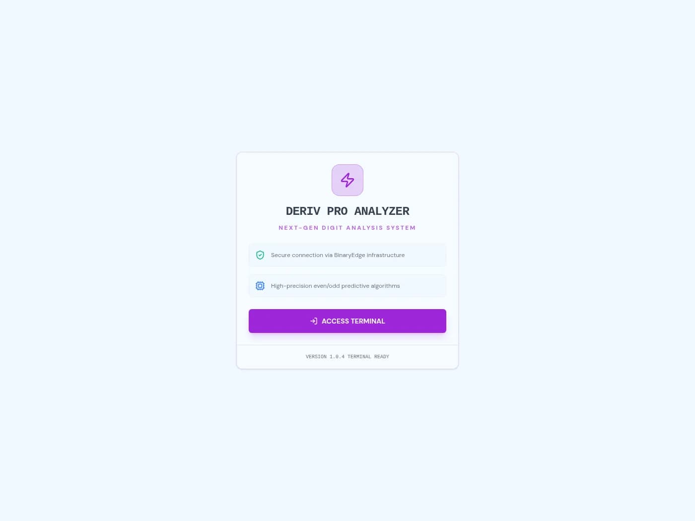 Deriv Bot Pro Analyzer