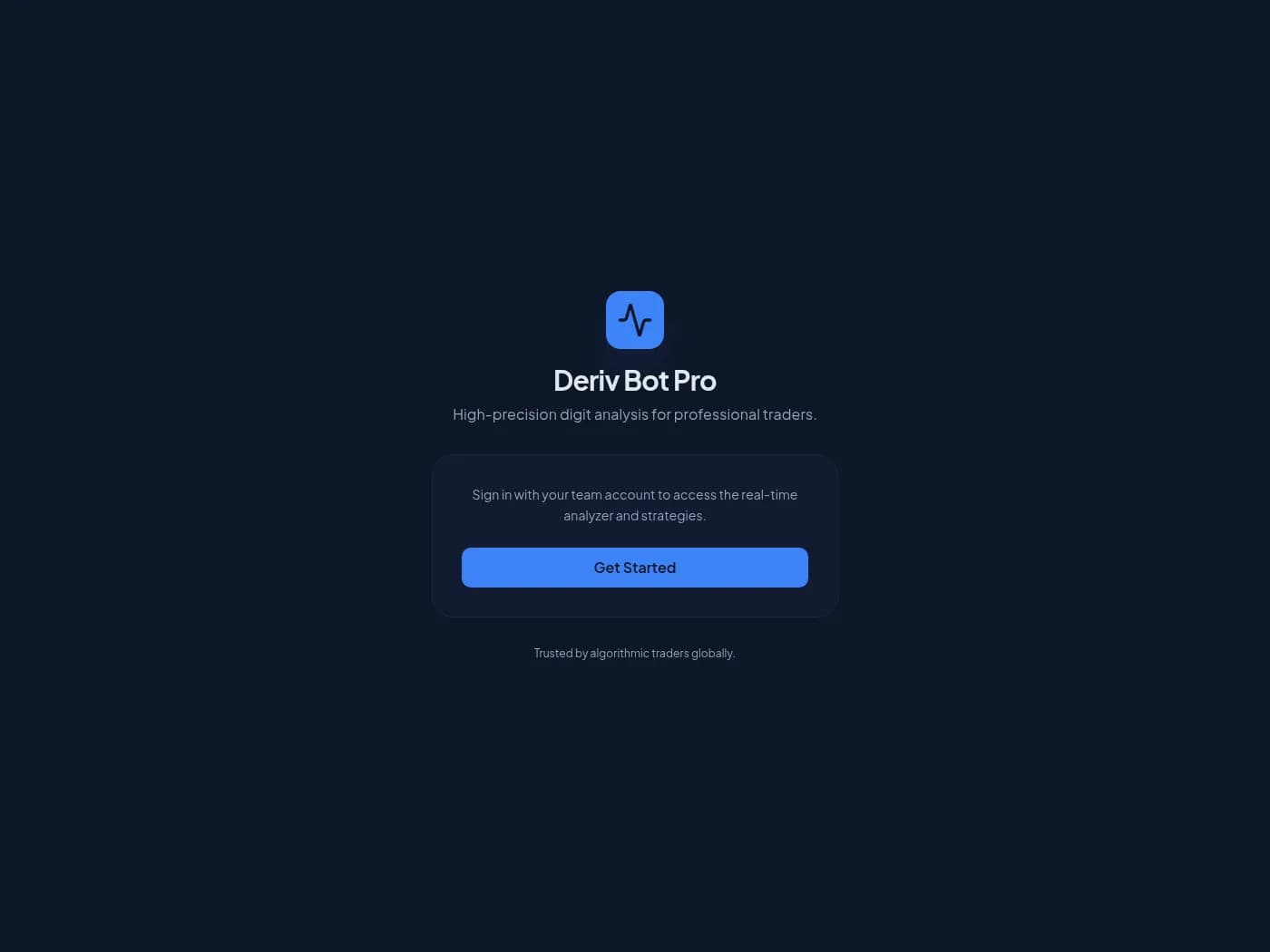 Deriv Bot Pro Analyzer