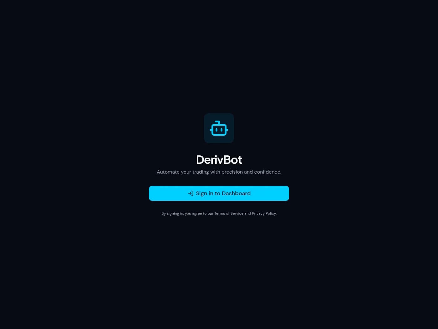 Deriv Trading Bot