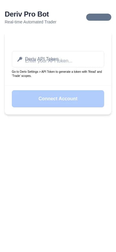 Deriv Pro Bot Trader