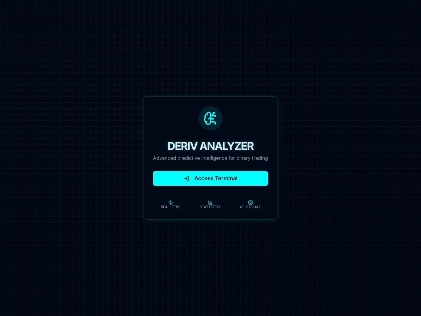 Deriv Digit Analyzer