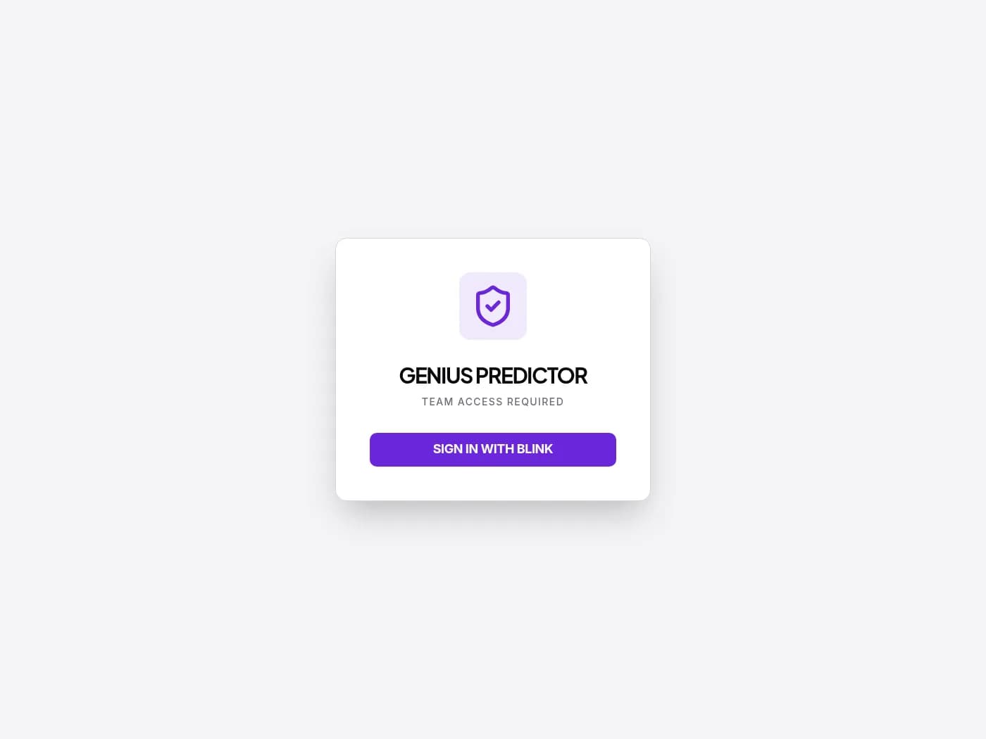 Deriv Genius Predictor