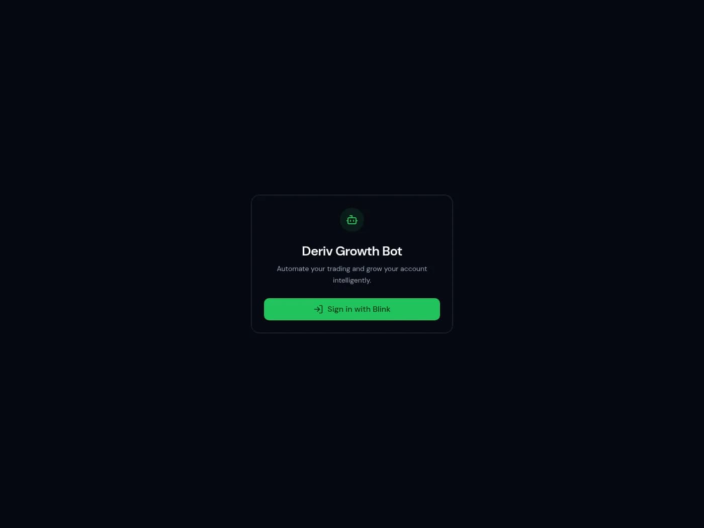 Deriv Growth Bot