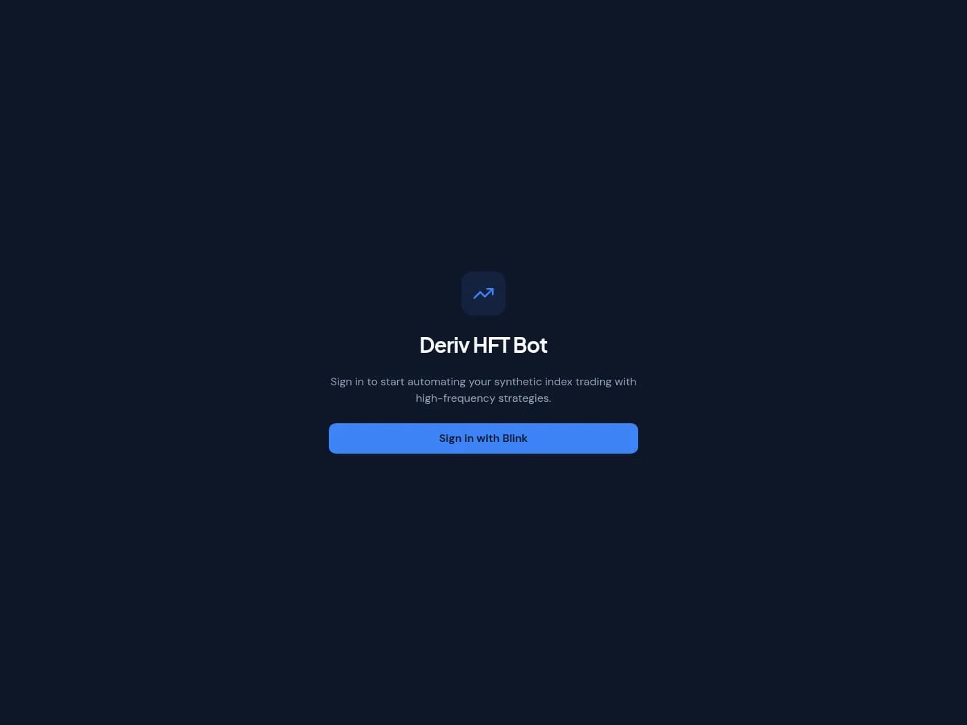 Deriv HFT Bot