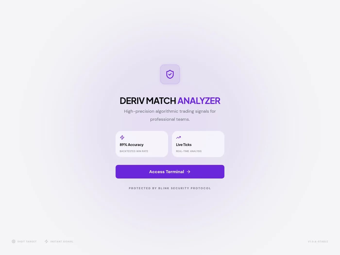 Deriv Match Analyzer