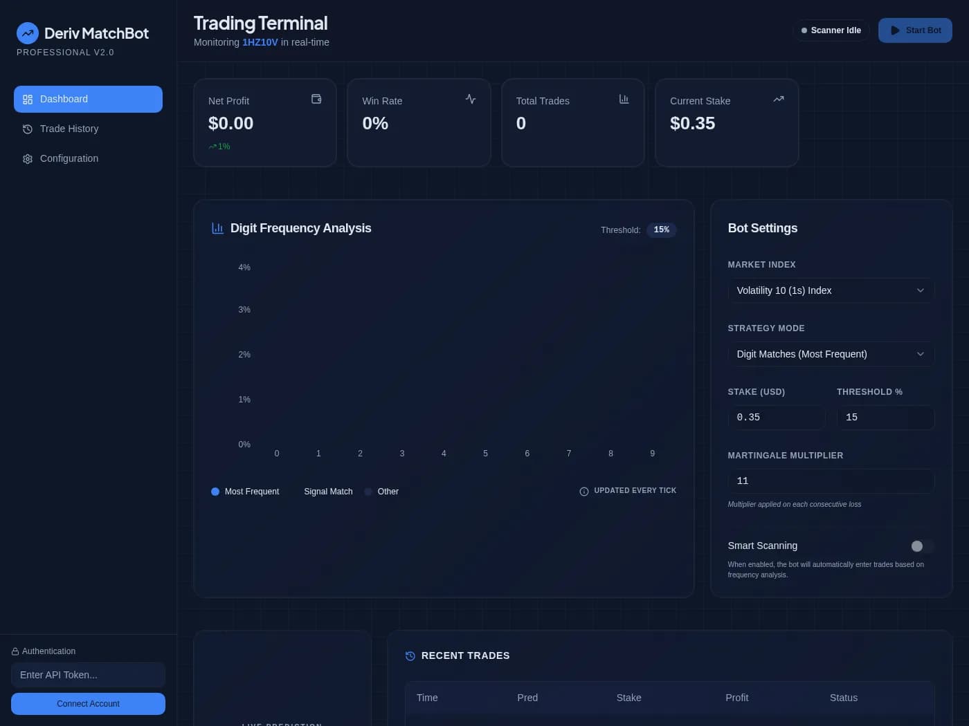 Deriv MatchBot Pro