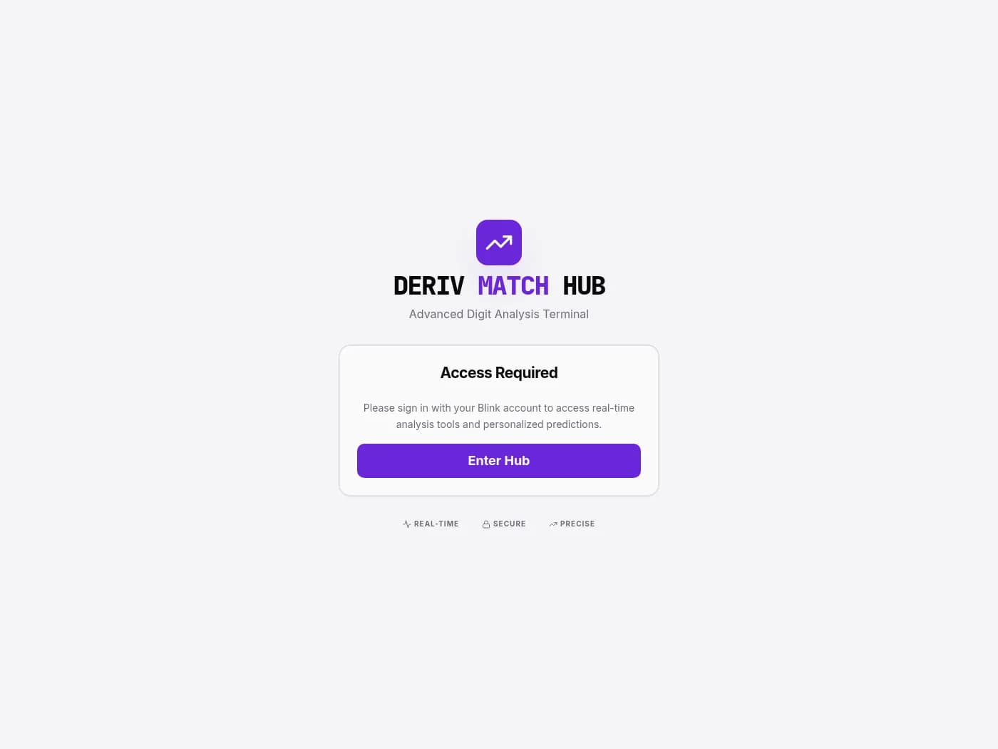 Deriv Match Trading Hub