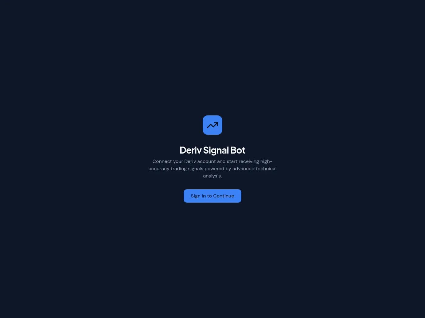 Deriv Signal Bot