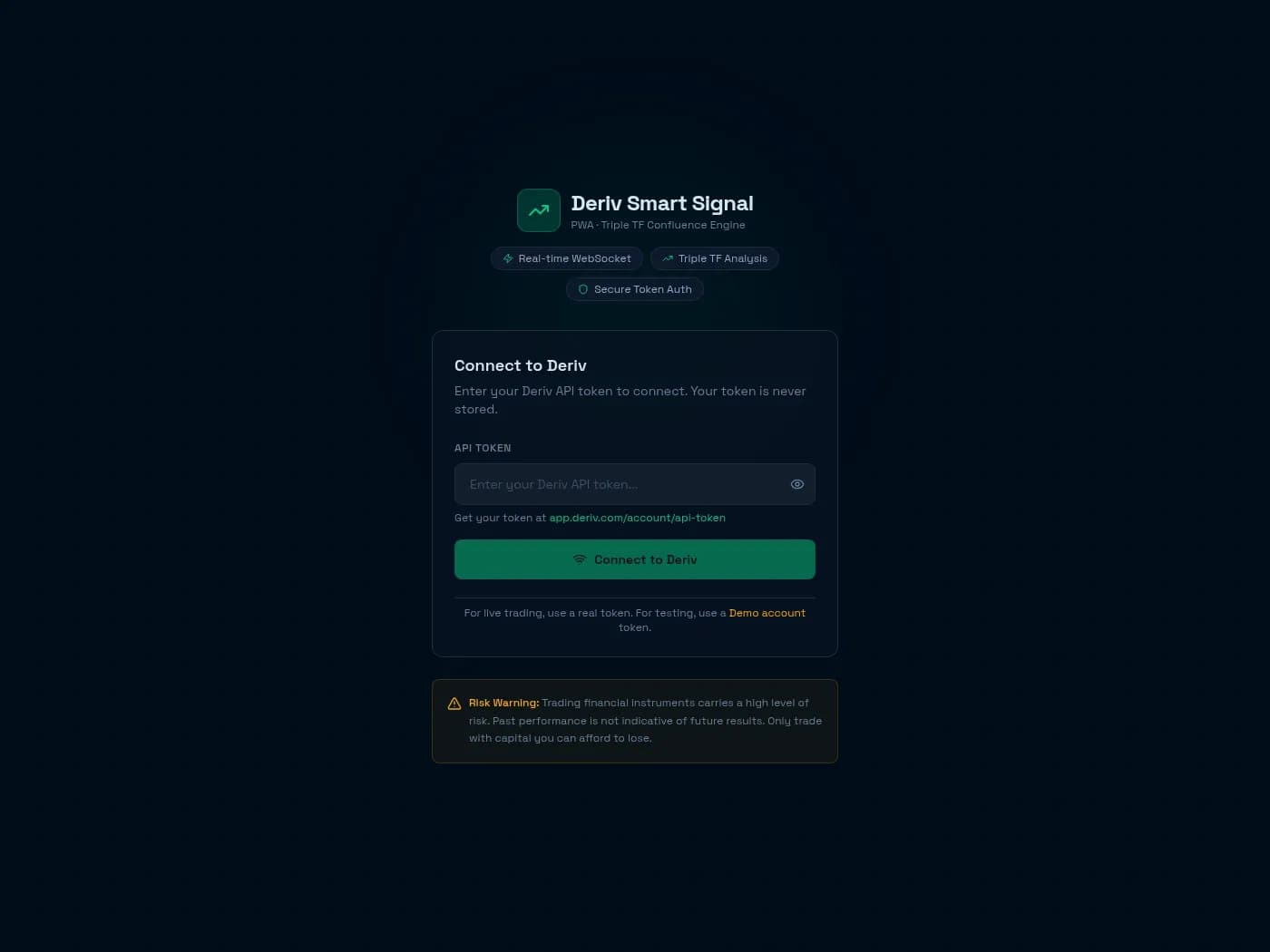 Deriv Smart Signal PWA