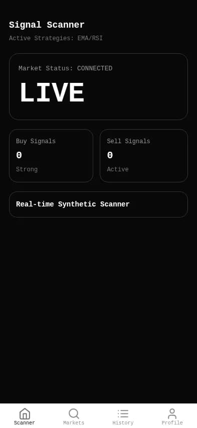 Smart Deriv Signal Scanner