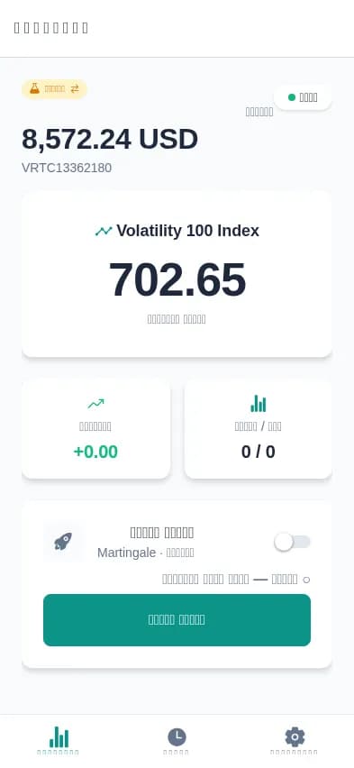 Deriv Auto Trading Bot
